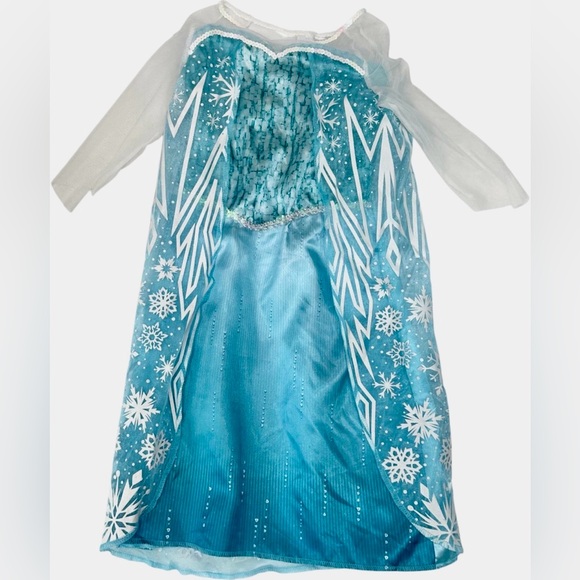 Costumes | Size 46x Disney Frozen Elsa Trish Scully Gown With Cape And ...